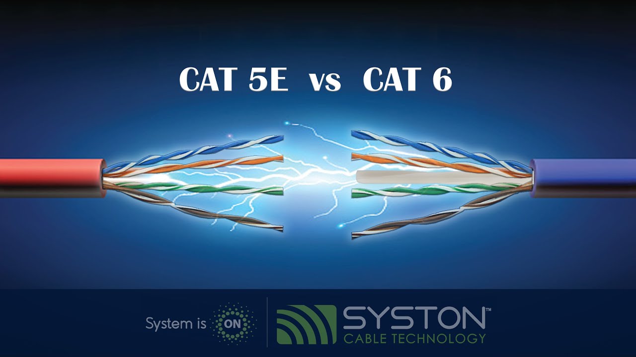 Which Ethernet Cable to Choose: Cat 5e or Cat 6? - YouTube