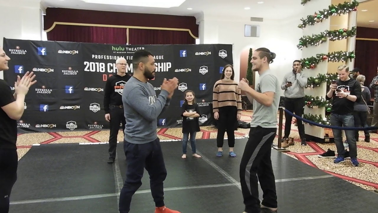 Kayla Harrison PFL 11 Open Workout - YouTube