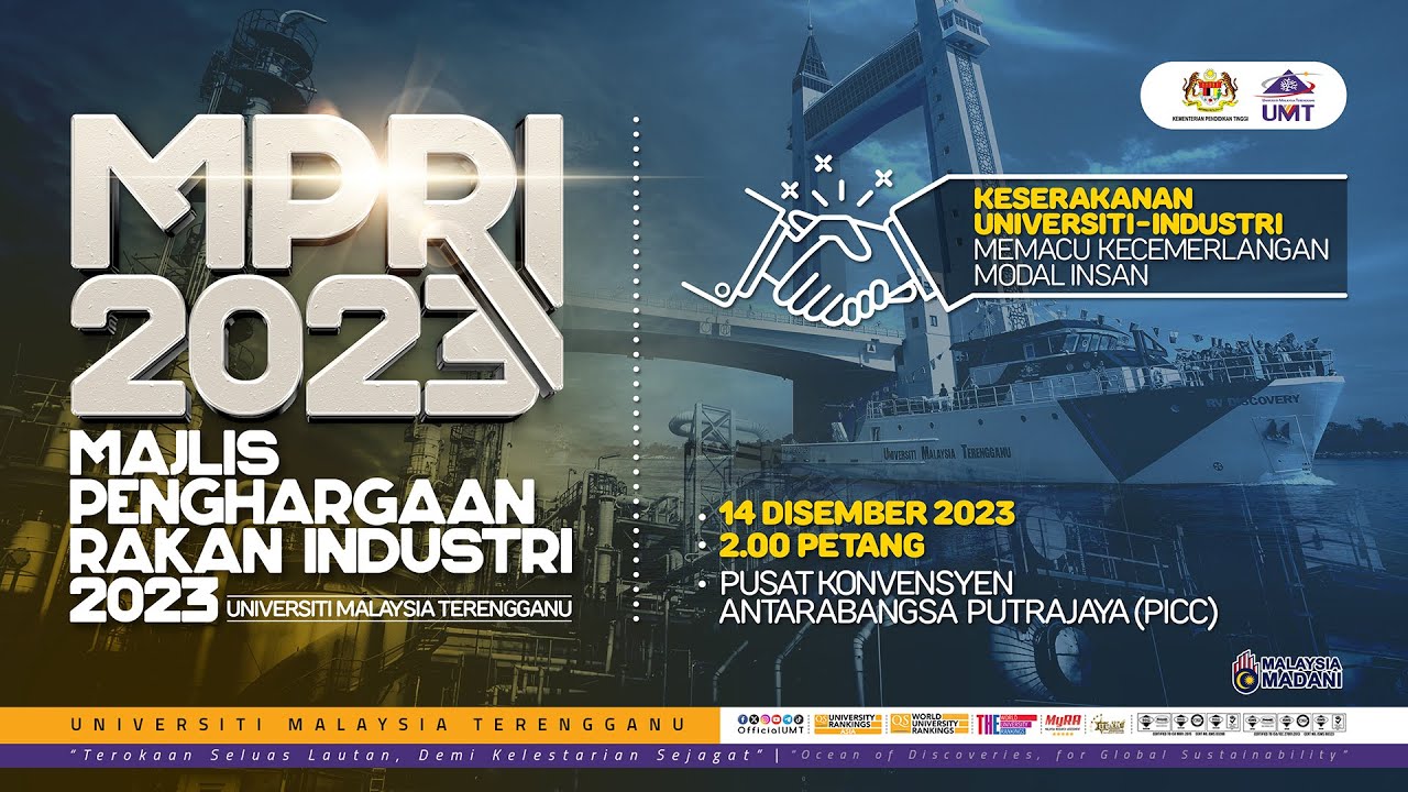 UMT@14/12/2023 | Majlis Penghargaan Rakan Industri (MPRI 2023) - YouTube