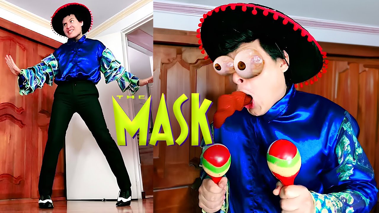 La Máscara "Baile con policías" Cuban Pete (The Mask 1994) #Jimcarrey # ...