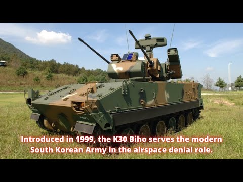 Hanwha K30 Biho (Flying Tiger) Self-Propelled Anti-Aircraft Artillery