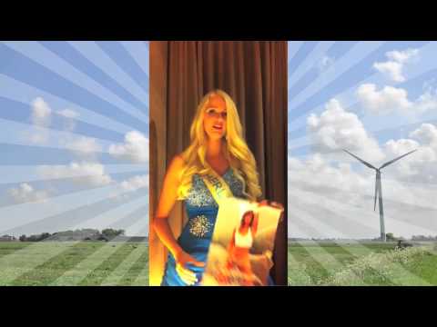 Talisa Wolters groet alle collega-kalendermodellen vanuit Thailand