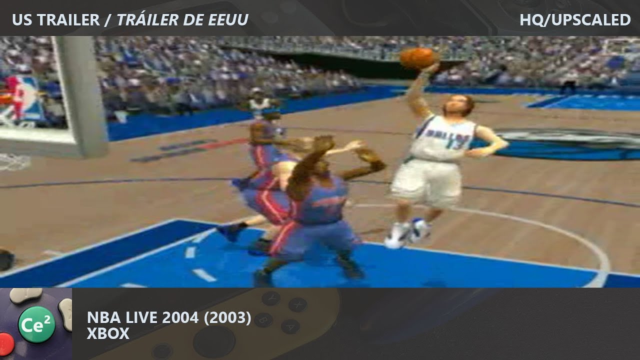 NBA Live 2004 | Xbox | 2003 | Video Game US Trailer | HQ/Upscaled - YouTube
