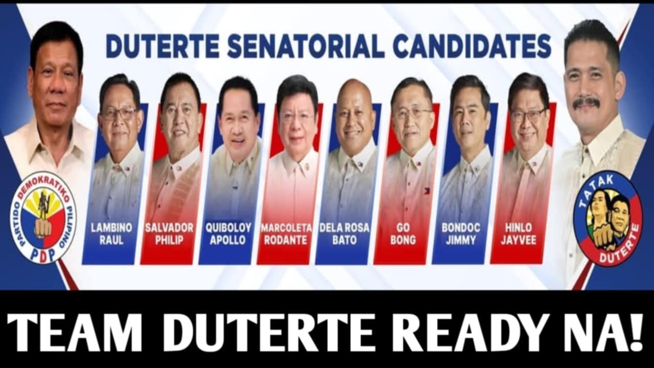 TEAM DUTERTE READY NA!CASTRO BUTATA KAY SEN. BATO DELA ROSA!!! - YouTube