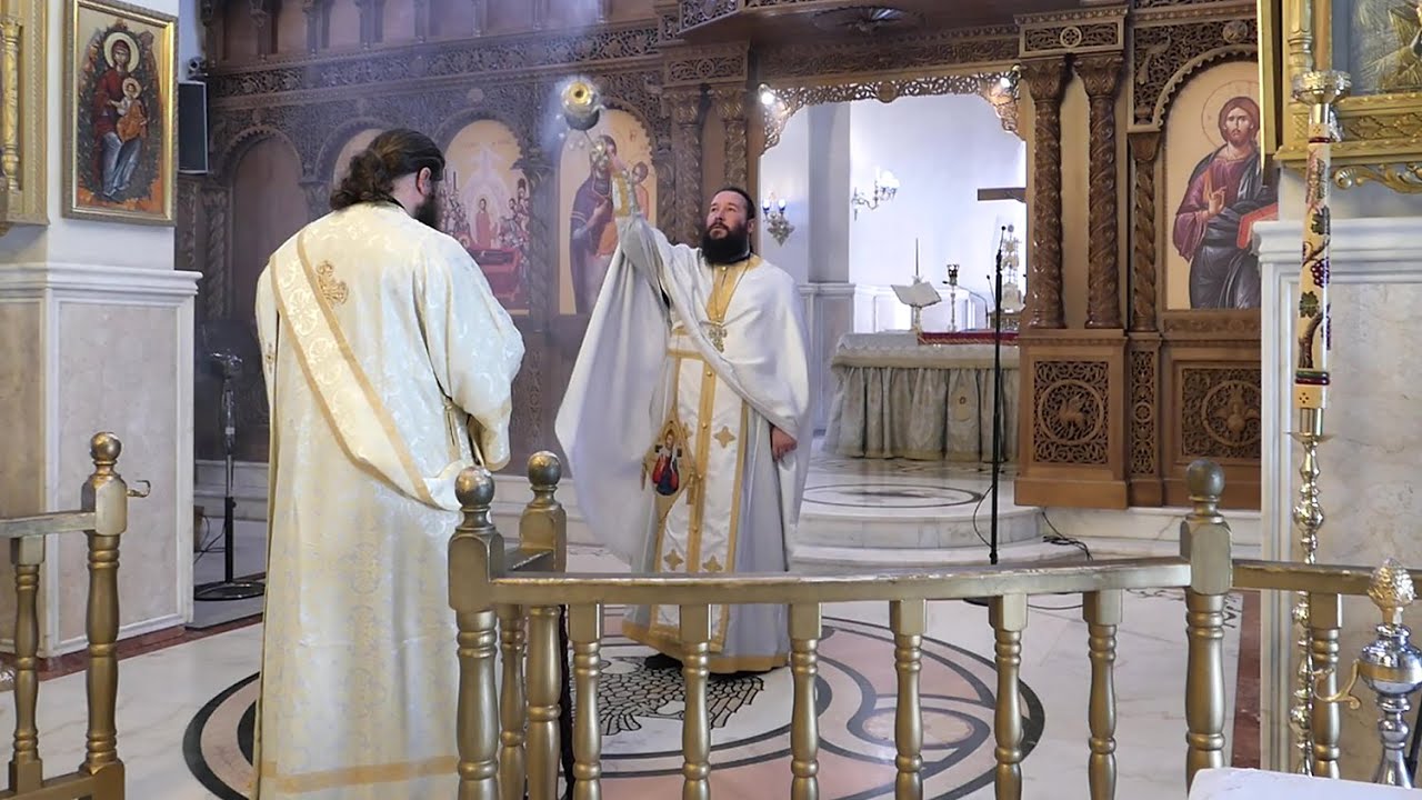 Ι Ν ΚΟΙΜΗΣΕΩΣ ΘΕΟΤΟΚΟΥ ΠΡΑΣΙΝΟΥ ΛΟΦΟΥ -Γ΄ ΚΥΡΙΑΚΗ ΜΑΤΘΑΙΟΥ-ΧΕΡΟΥΒΙΚΟΣ ...