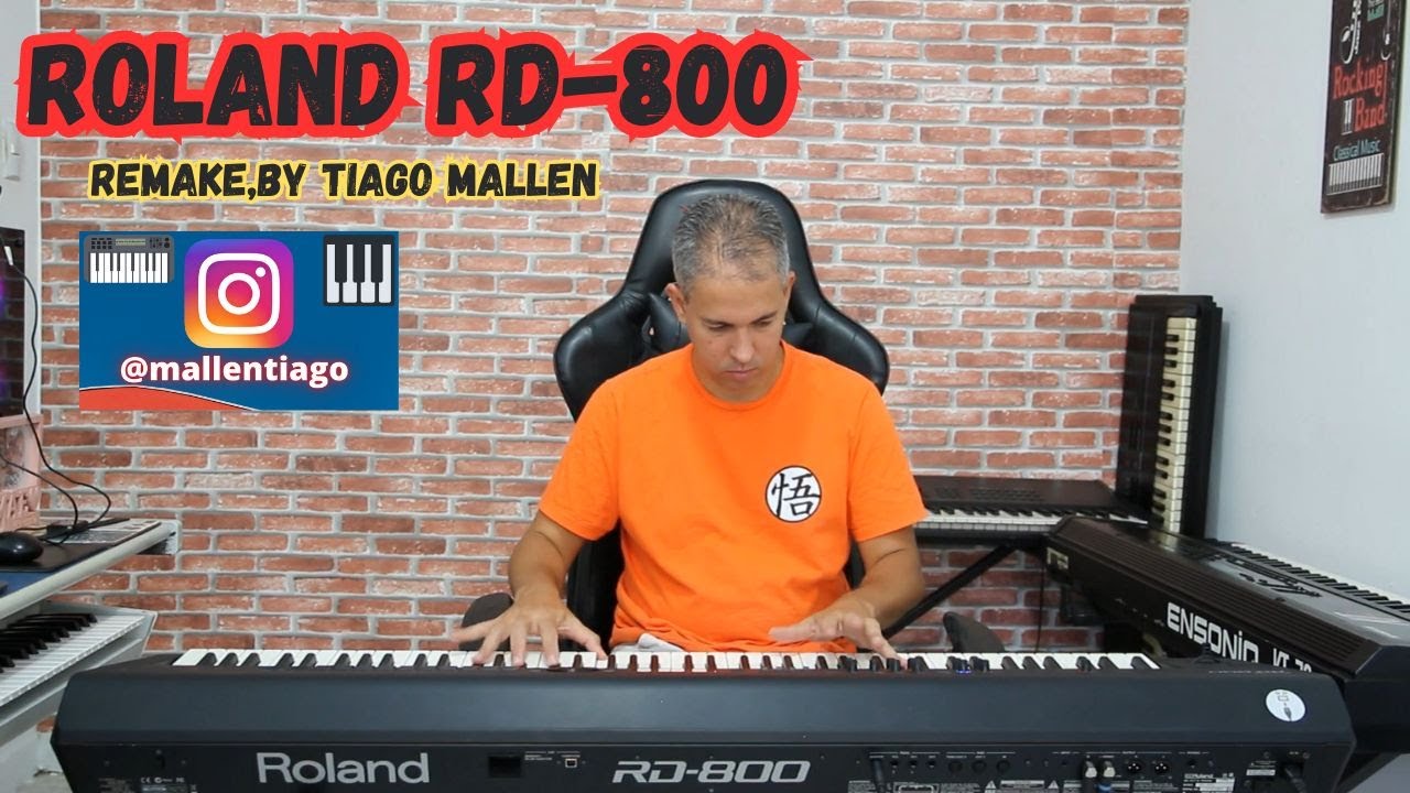 ROLAND RD-800 (TIMBRES DE FÁBRICA) by TIAGO MALLEN - SÓ PERDE PARA O RD ...