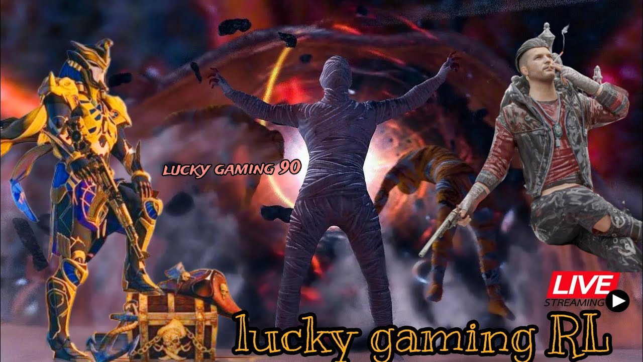 Lucky Gaming RL Live Streaming Alone With Happy 💔😞 Sad Lucky Gaming RL - YouTube