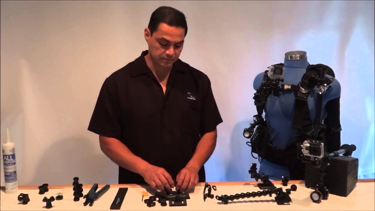 Build A Dive Mount - How to build the BCD Dive Light Mount By: Z GEAR ...