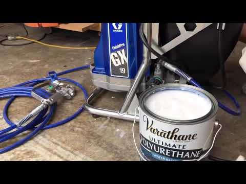 Graco GX19 Sprayer - YouTube