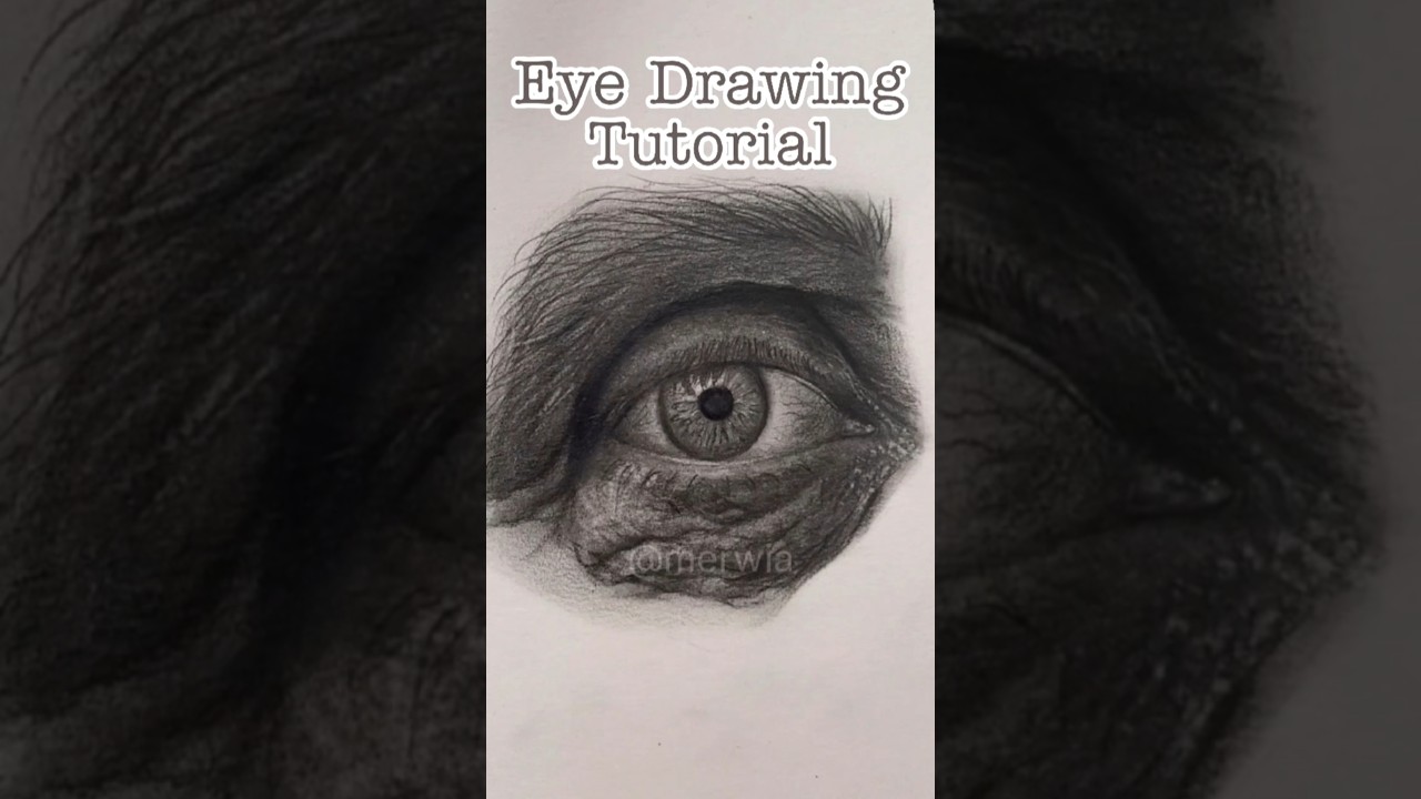 Eye Drawing tutorial👀 #art #shorts #tutorial - YouTube