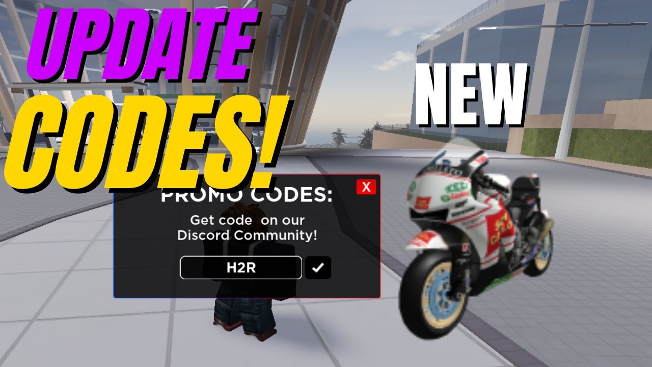 *NEW* UPDATE! H2R!!! CODES* [NEW TRACK!] Moto Trackday Project ROBLOX ...