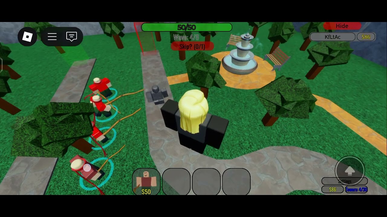 Roblox Retro Adventure Tower Defense Golden Fighter - YouTube