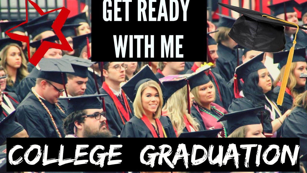 GET READY WITH ME - COLLEGE GRADUATION // Katie Legate - YouTube