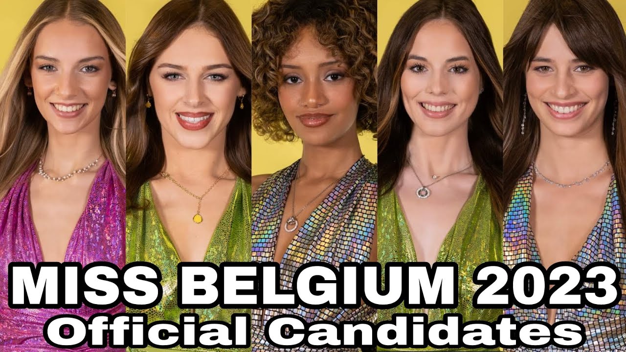MISS BELGIUM 2023 | Official Candidates - YouTube