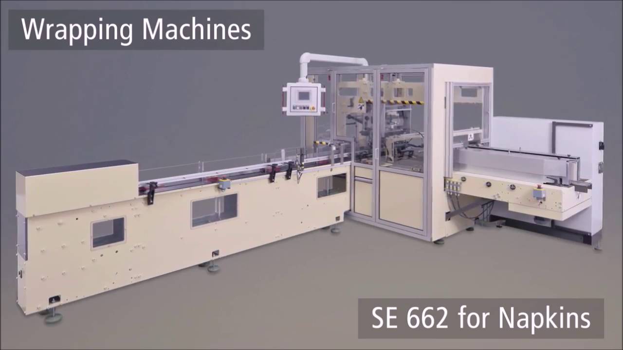 SENNING SE 662-V for Napkins - YouTube