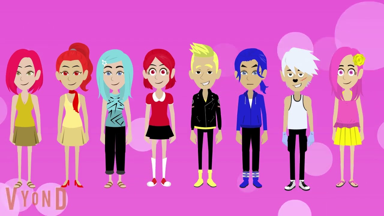 Here are my designs right now, of the BFB Cast. - YouTube