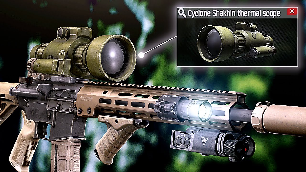 New THERMAL SCOPE (Cyclone Shakhin) - YouTube