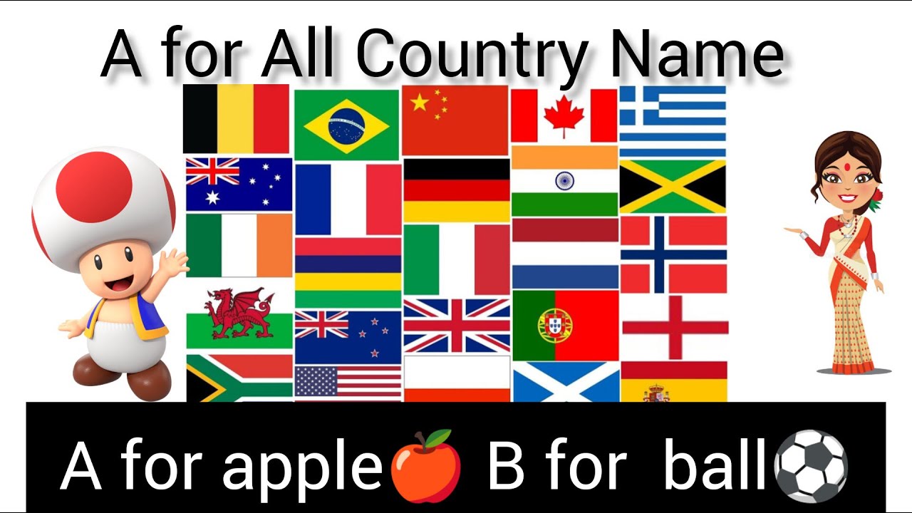 ABC Countries for Children : Learn Alphabet With Countries-abhyas a for ...