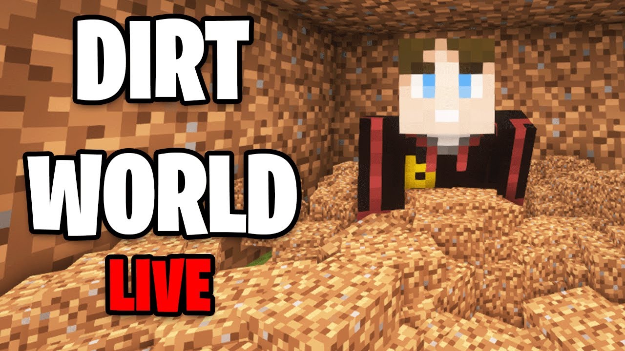 Gefangen in der Minecraft DIRT WORLD! - YouTube