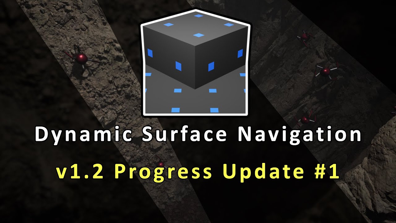 Dynamic Surface Navigation - v1.2 Progress Update #1 - UE Plugin - YouTube