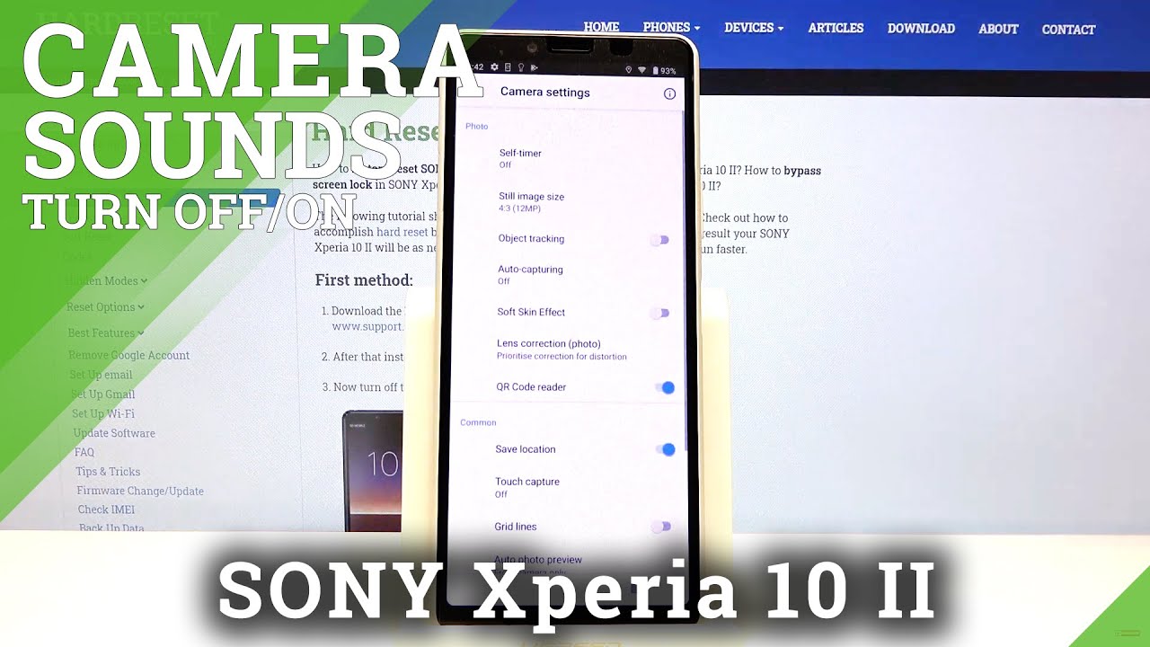 How To Manage Camera Sounds In SONY Xperia 10 II Remove Camera Sound how-to-manage-camera-sounds-in-sony-xperia-10-ii-remove-camera-sound