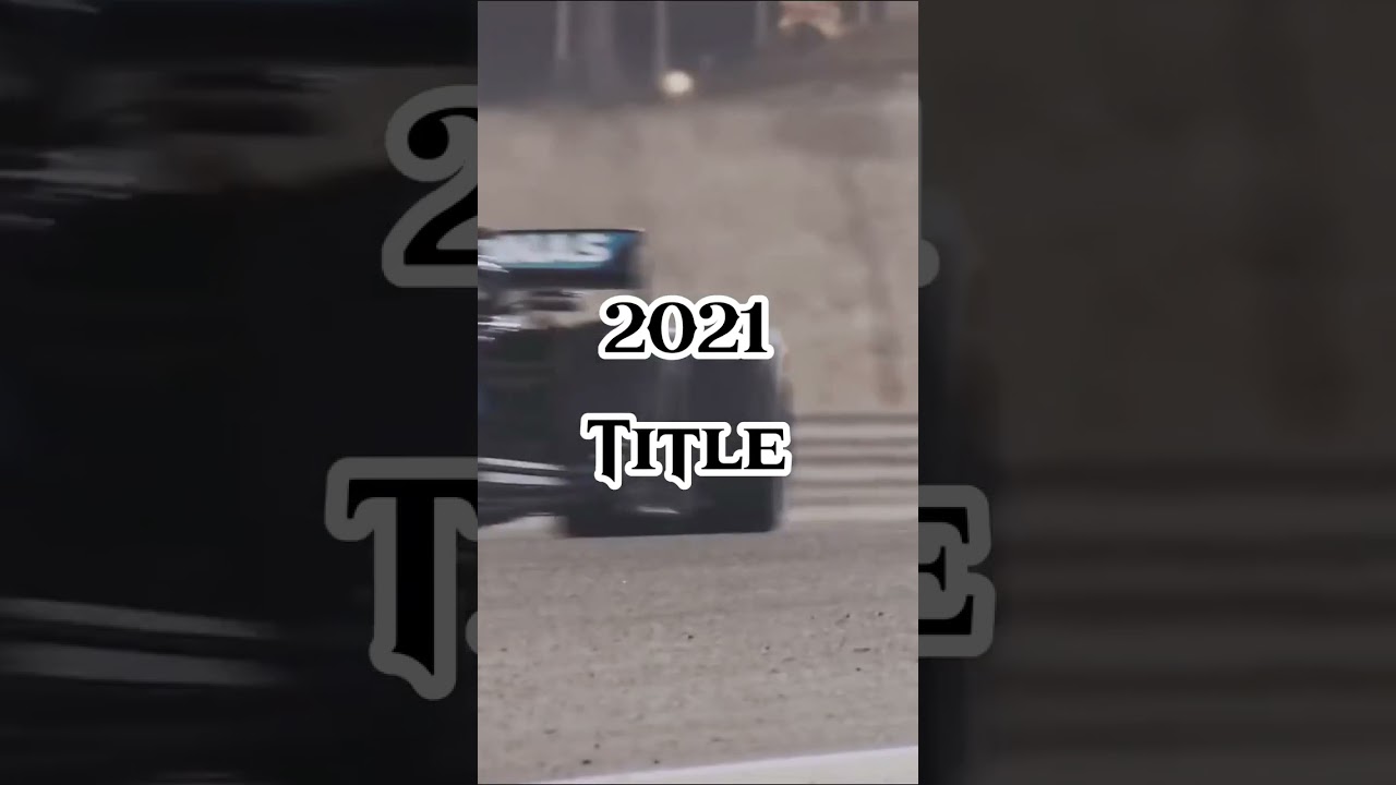 F1 2021 WDC title🏆 - YouTube