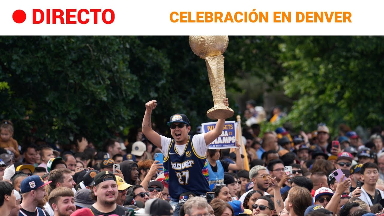 ESTADOS UNIDOS: CELEBRACIÓN por las calles de DENVER de su VICTORIA en ...
