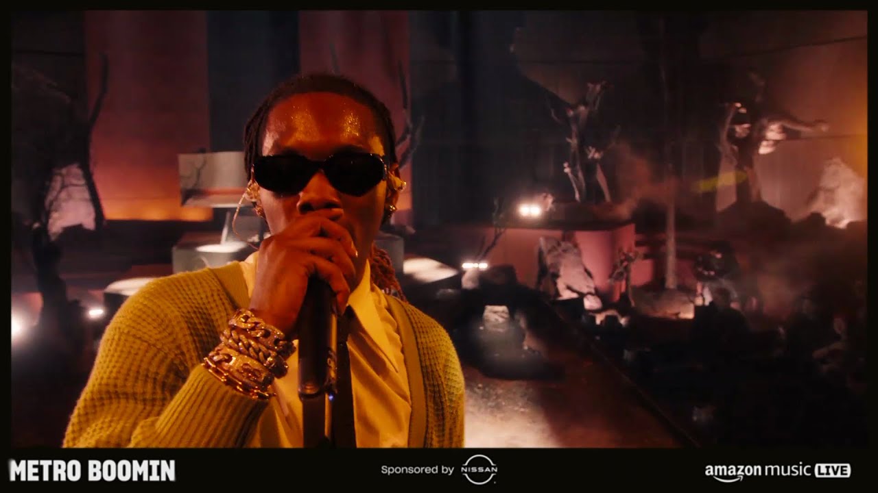 Metro Boomin brought Offset on stage during his Amazon Music Live ...