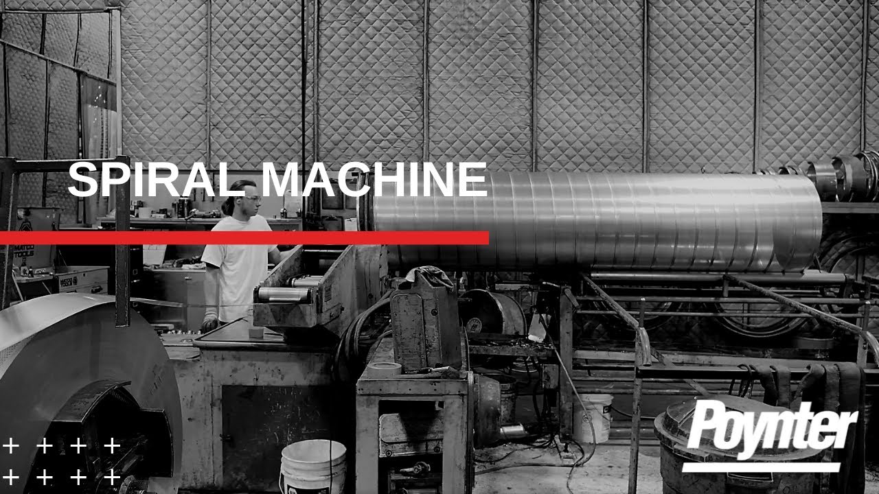 Poynter Shop Equipment: Spiral Machine - YouTube