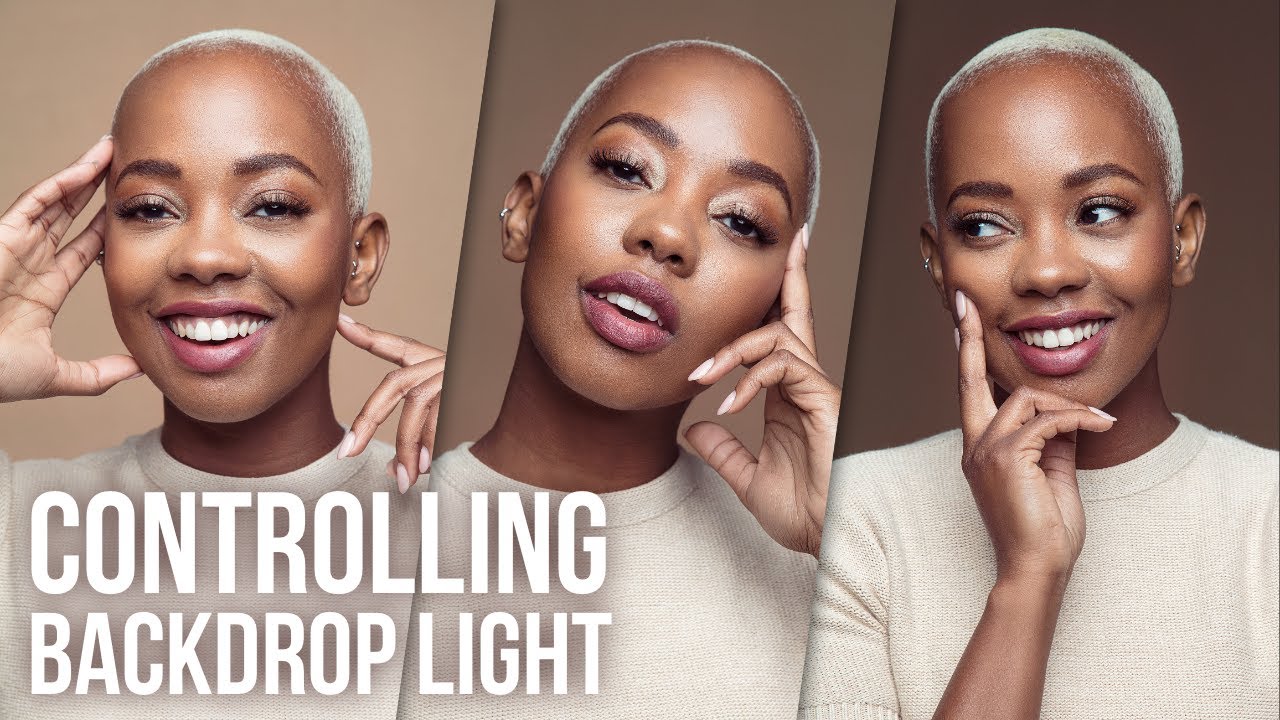 How to EASILY Control the Light on Your Backdrop - YouTube