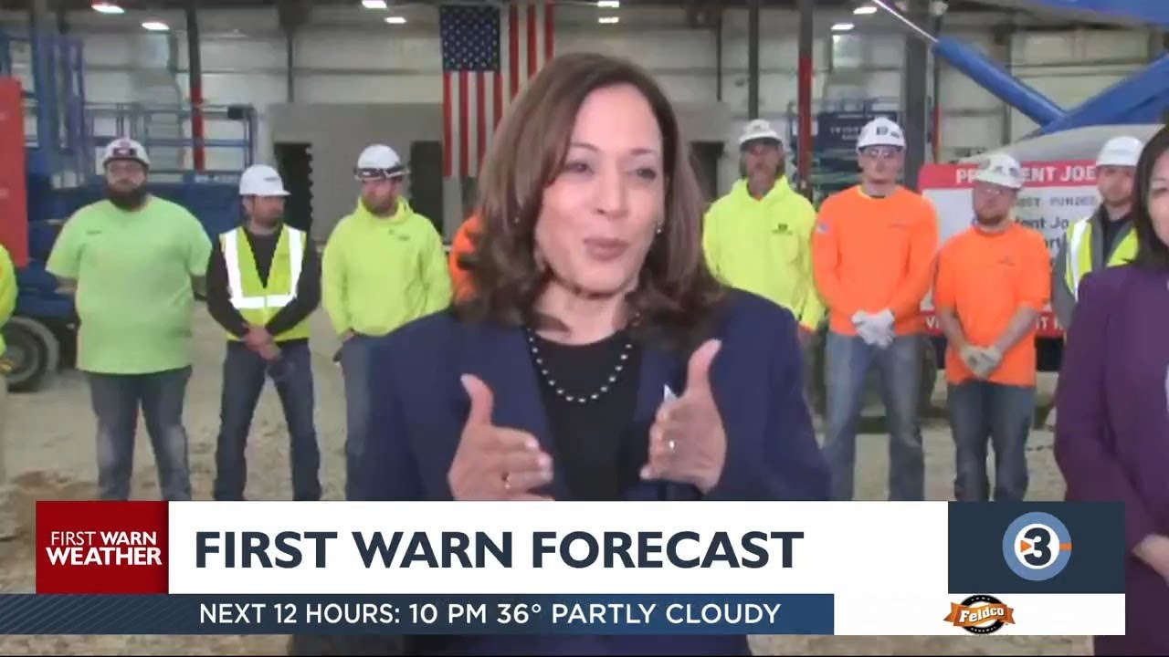 VP Kamala Harris visits Madison - YouTube