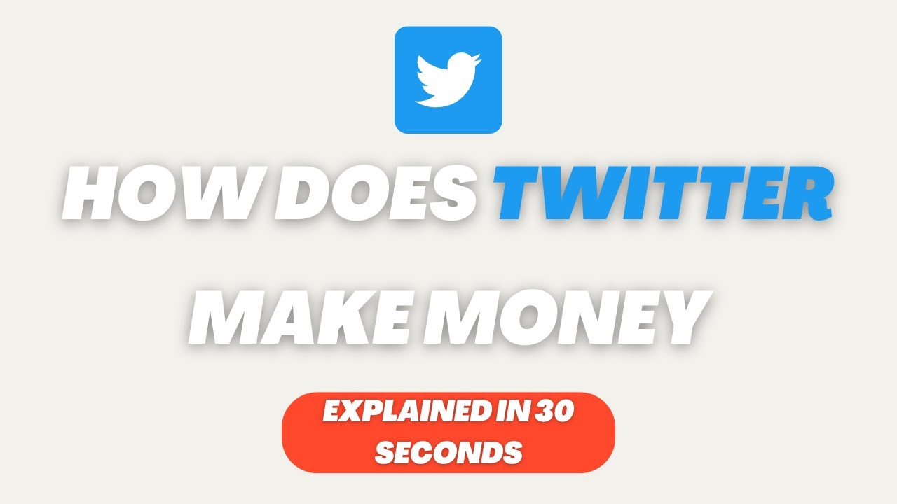How Does Twitter Make Money - Business Model Explained - YouTube