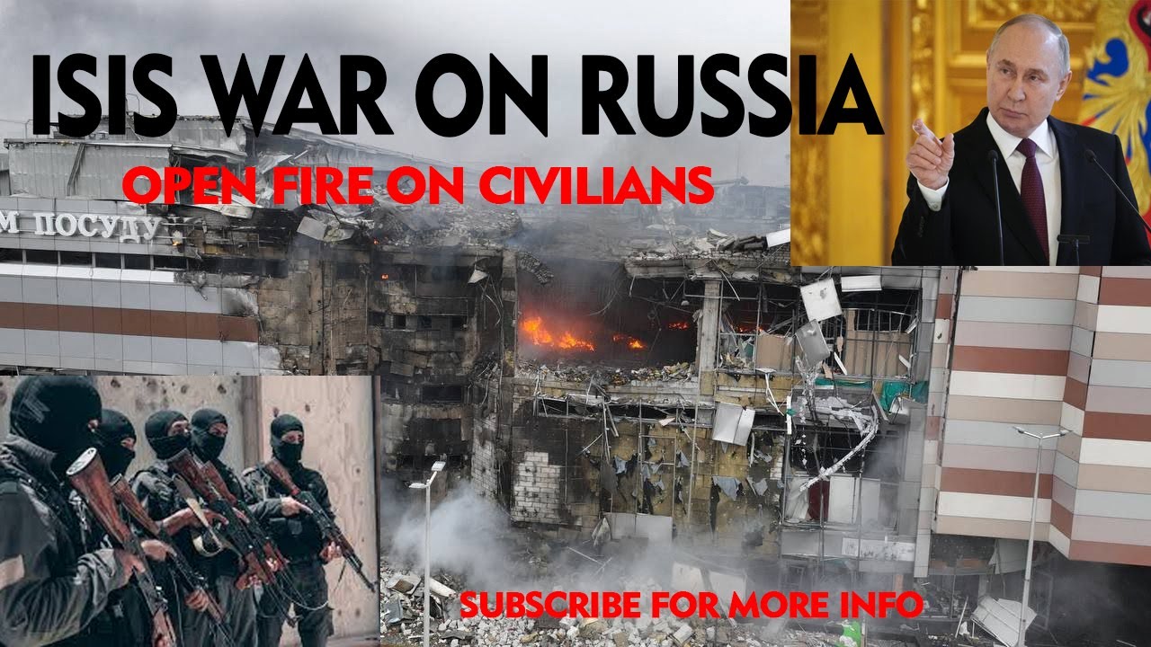 Footage Of Moscow Concert Hall Shooting: Russia facing ‘bloody attack ...