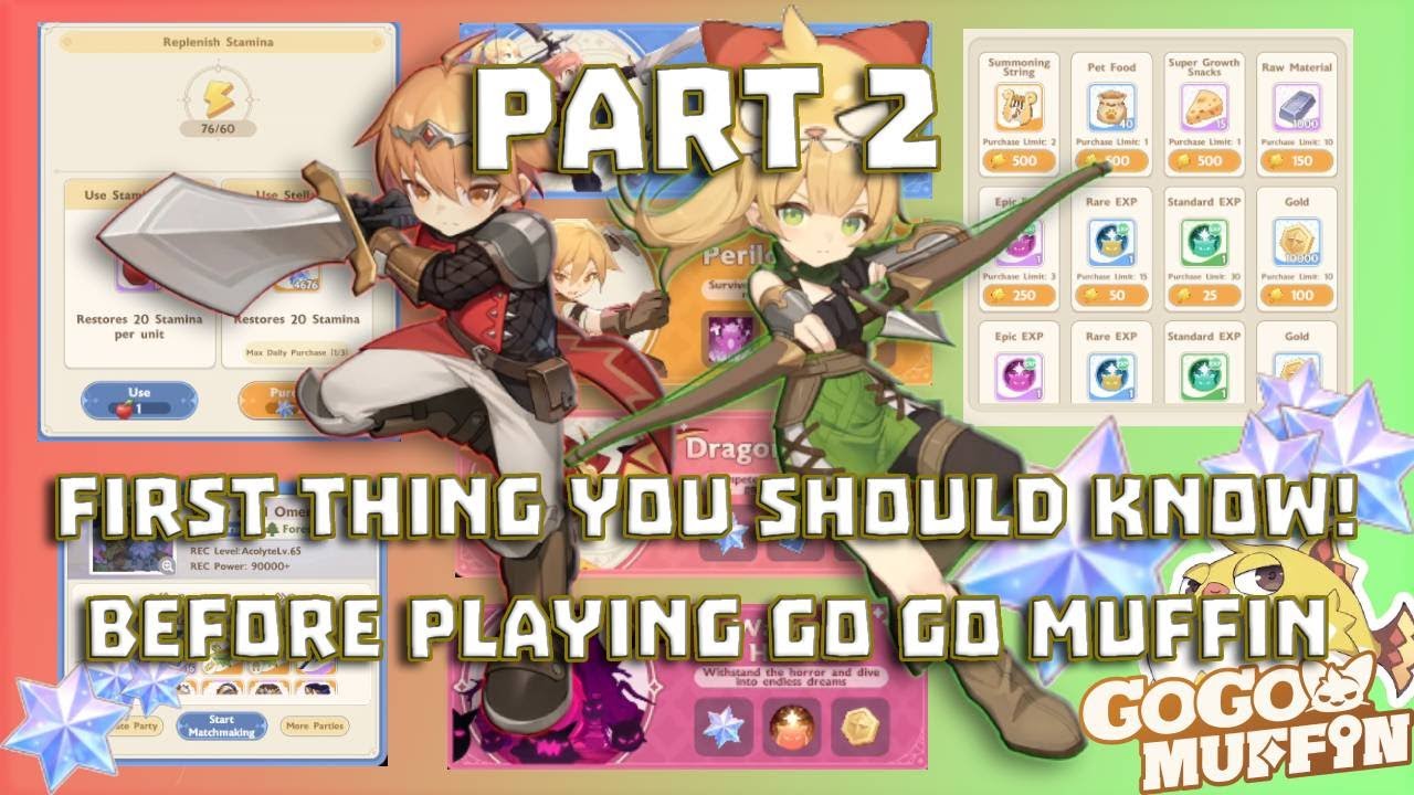 First thing you should know before playing Go Go Muffin. Part 2 - YouTube