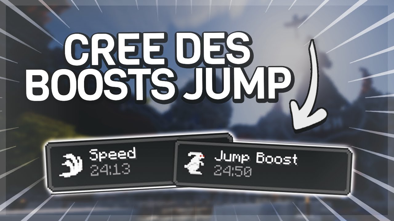 TUTORIEL PLUGIN - Crée des Boost Jump sur vos serveurs Minecraft - YouTube