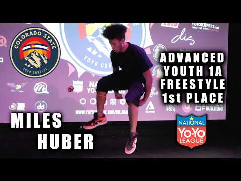 Miles Huber - 1st Place - Advanced Youth 1A Division - CO States 2026 - Yoyo Contest Central