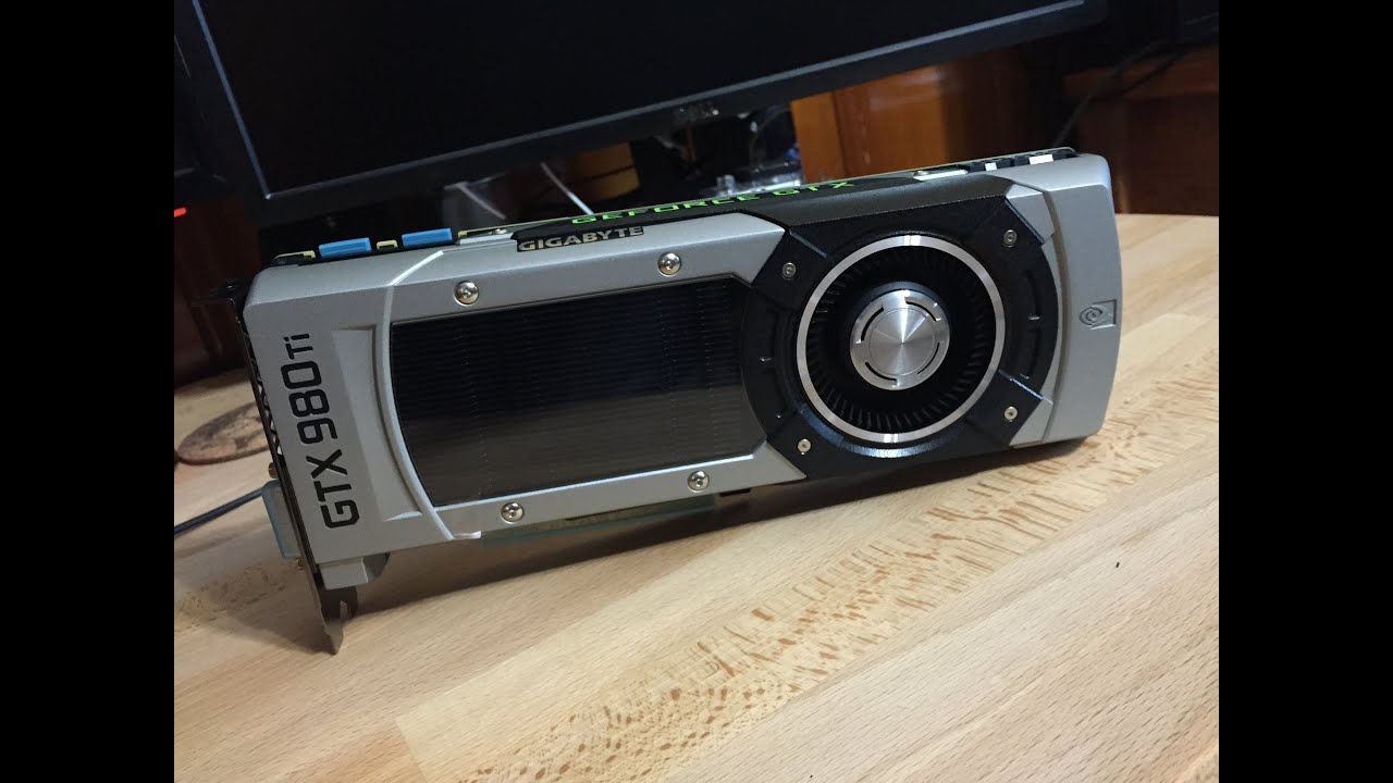 Gigabyte GTX 980ti Unboxing - YouTube
