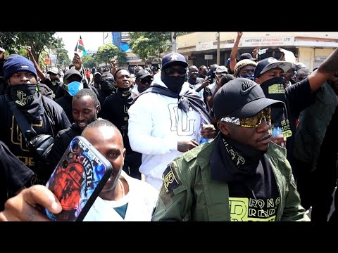 RUTO MUST GO : Scar Mkadinali and khaligraph Jones protest against the ...