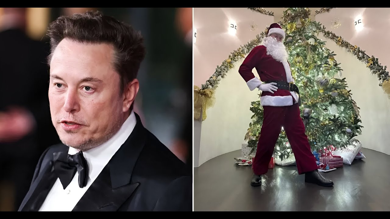Elon Musk Shares WEIGHT LOSS Pic, Calls Himself 'Ozempic Santa' - YouTube