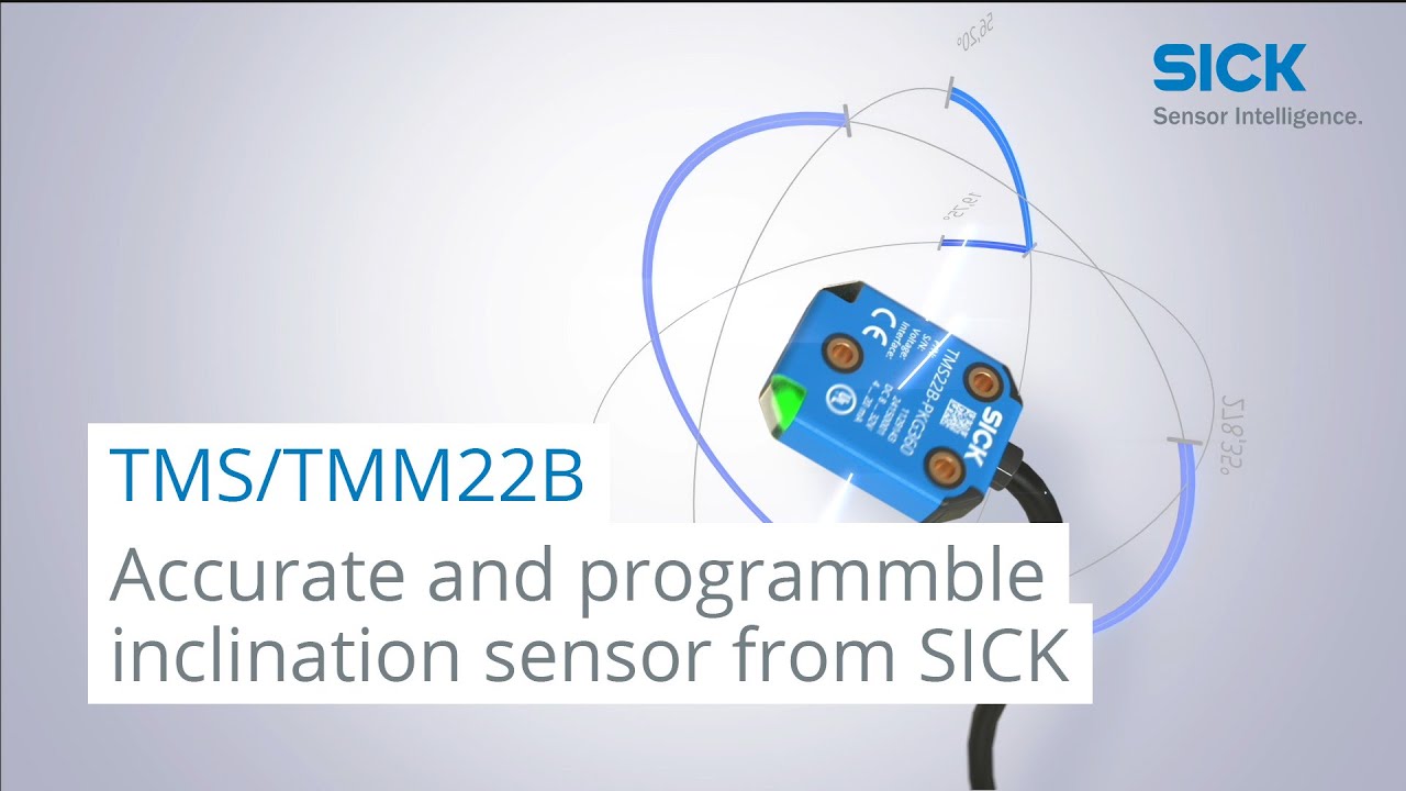 TMS/TMM22B - accurate and programmble inclination sensor from SICK ...