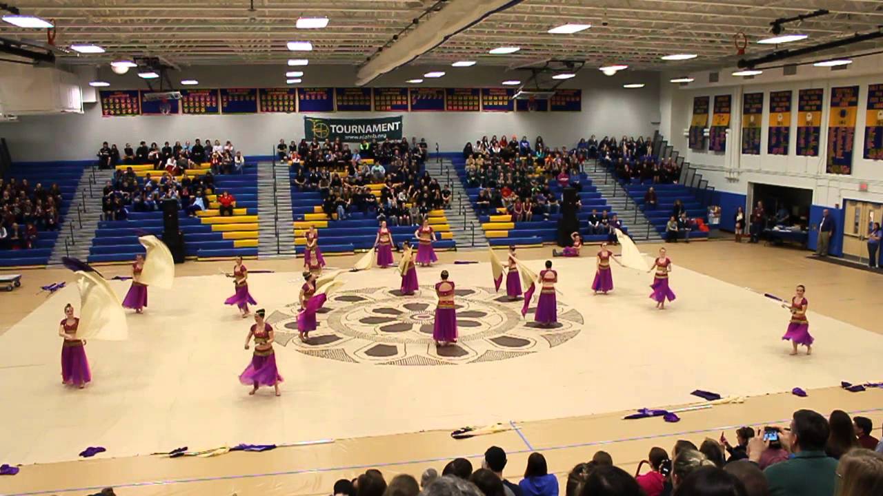 Downingtown Indoor Color Guard - 2015 - YouTube
