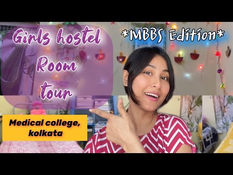 Government medical college girls hostel room tour 💗|MEDICAL COLLEGE ...