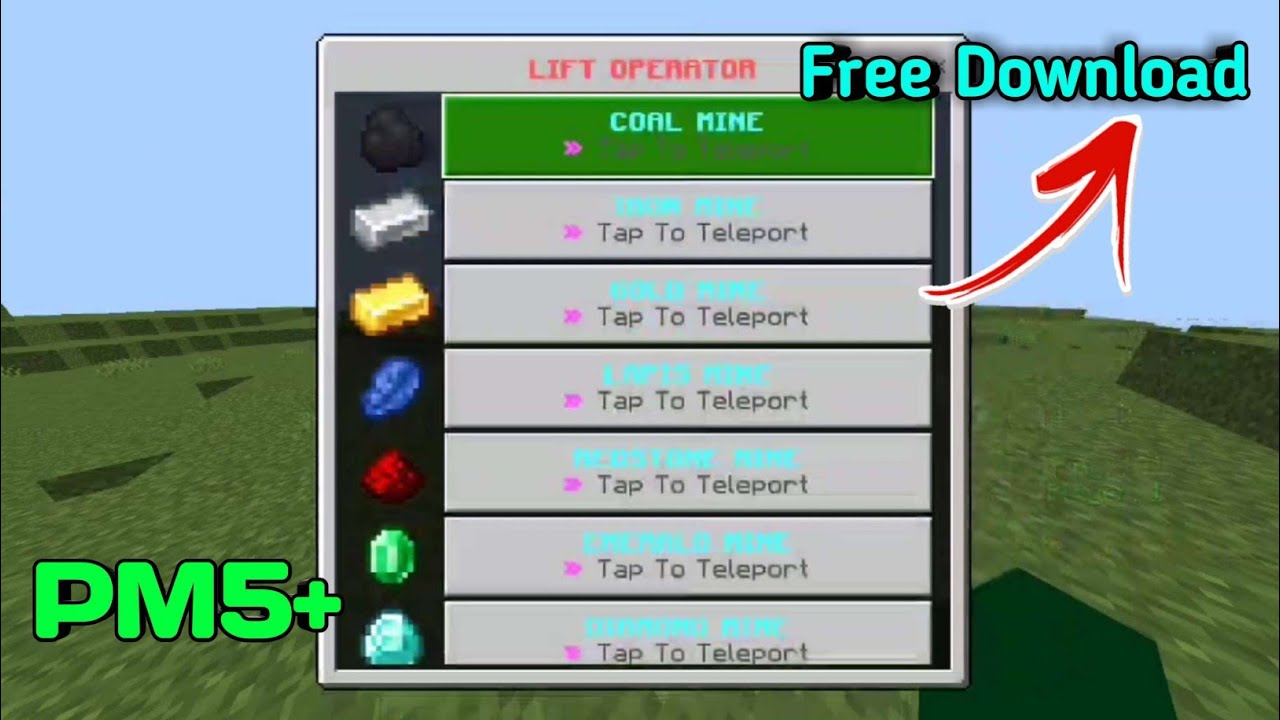 Lift UI Plugin for Pocketmine 5 || Free download - YouTube