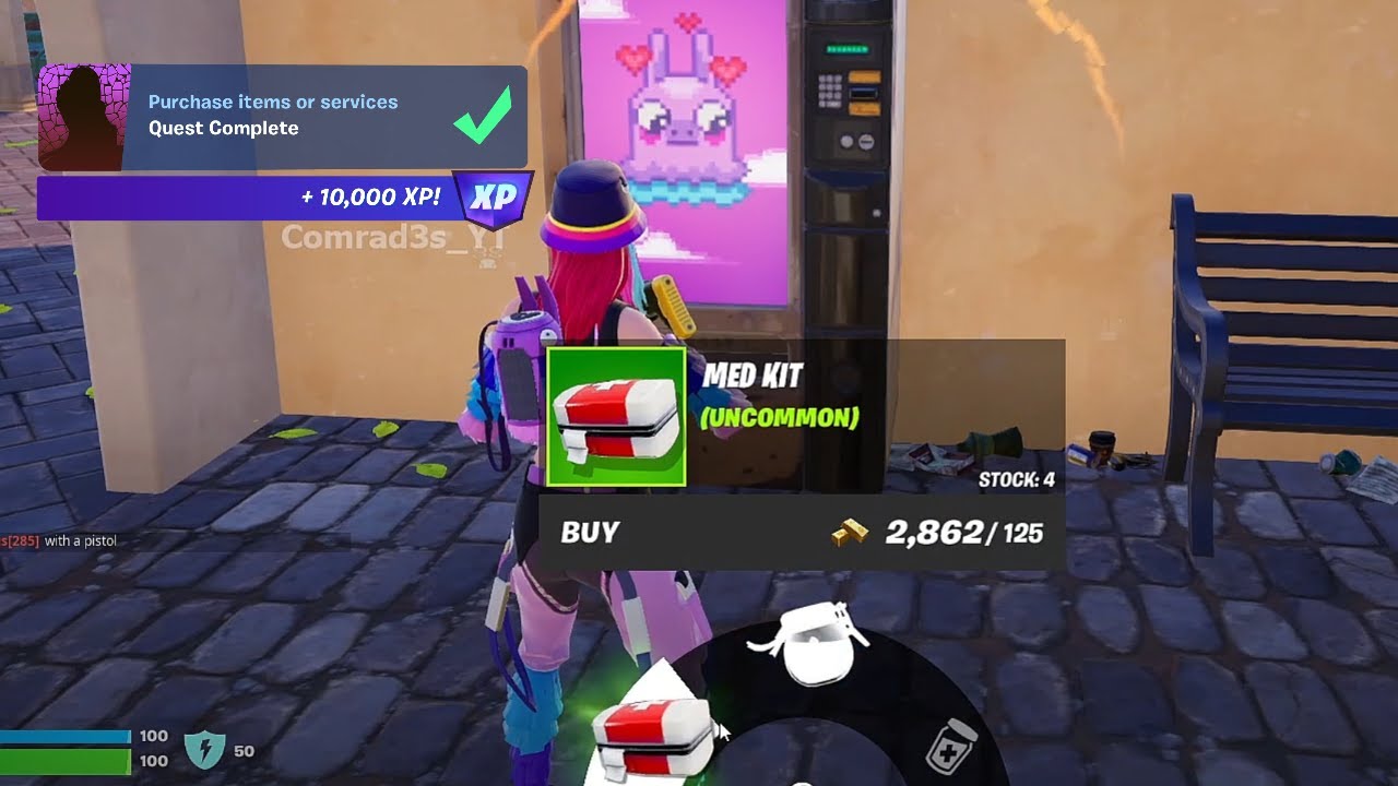 How to EASILY Purchase items or services Fortnite - YouTube