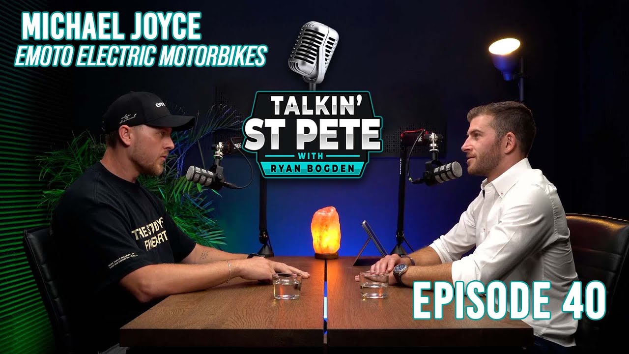 Michael Joyce: Founder of EMOTO motorbikes | Talkin' St. Pete #40 - YouTube