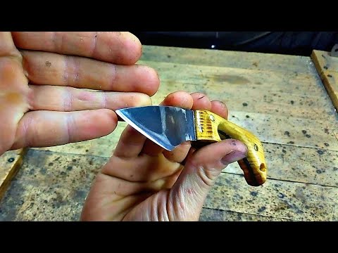 I Created An Incredibly Sharp And Beautiful Knife From An Ordinary ...