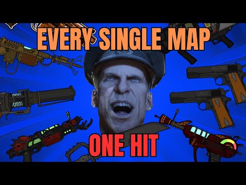 EVERY SINGLE MAP ONE HIT: PART 1 (WaW - BO1) - YouTube