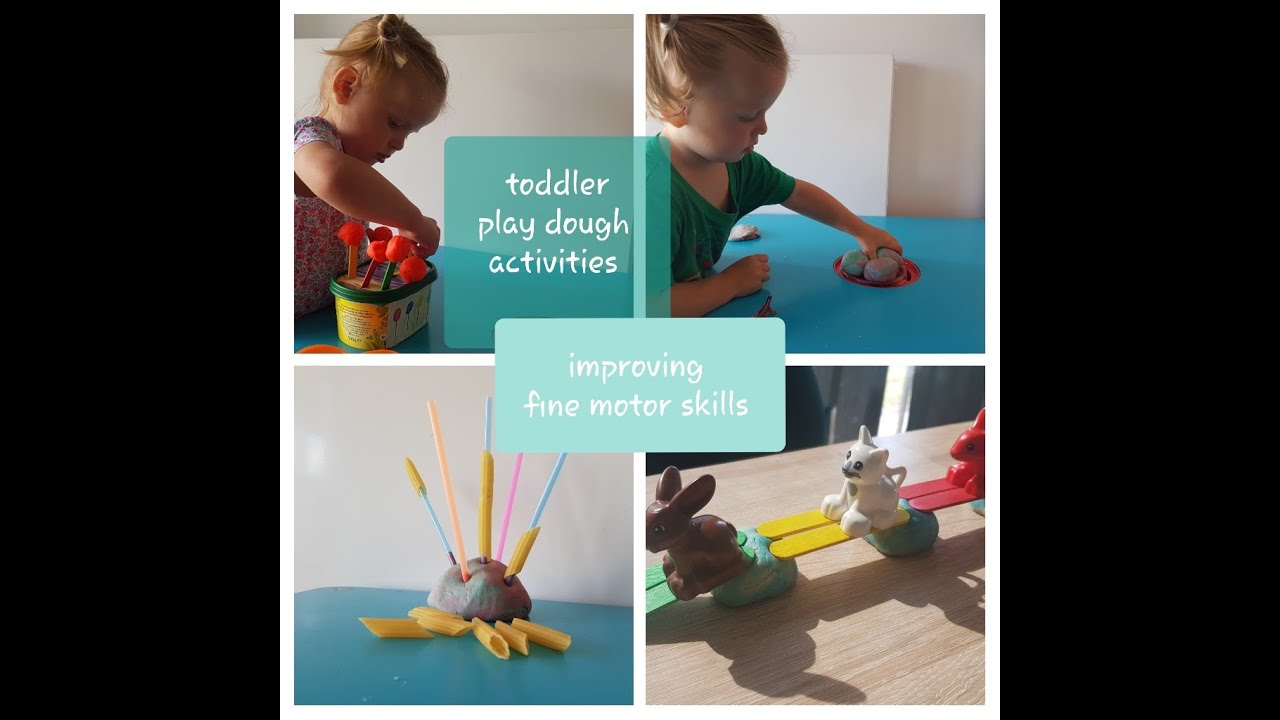 5 Fantastic Toddler Play Dough Activities for Fine Motor Skills ...