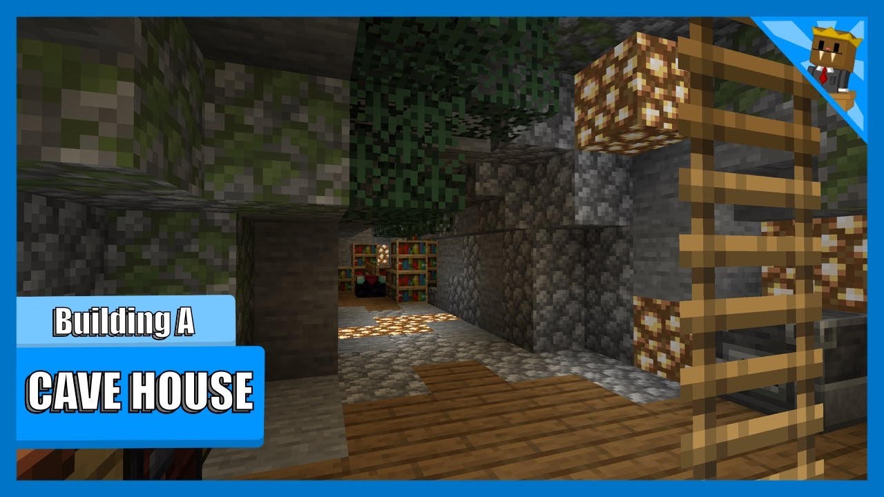 Building a Cave House in Minecraft! - YouTube