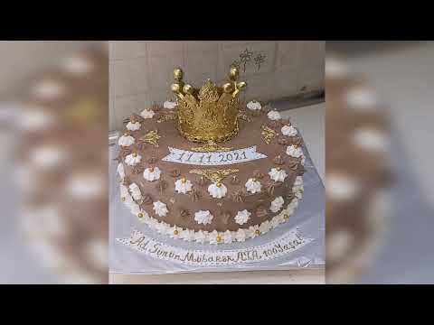 Tacli  ad günü Tortunun  hazirlanmasi  👑👑👑👑👑⭐🥰⭐ #trending #youtube #asmr #trend